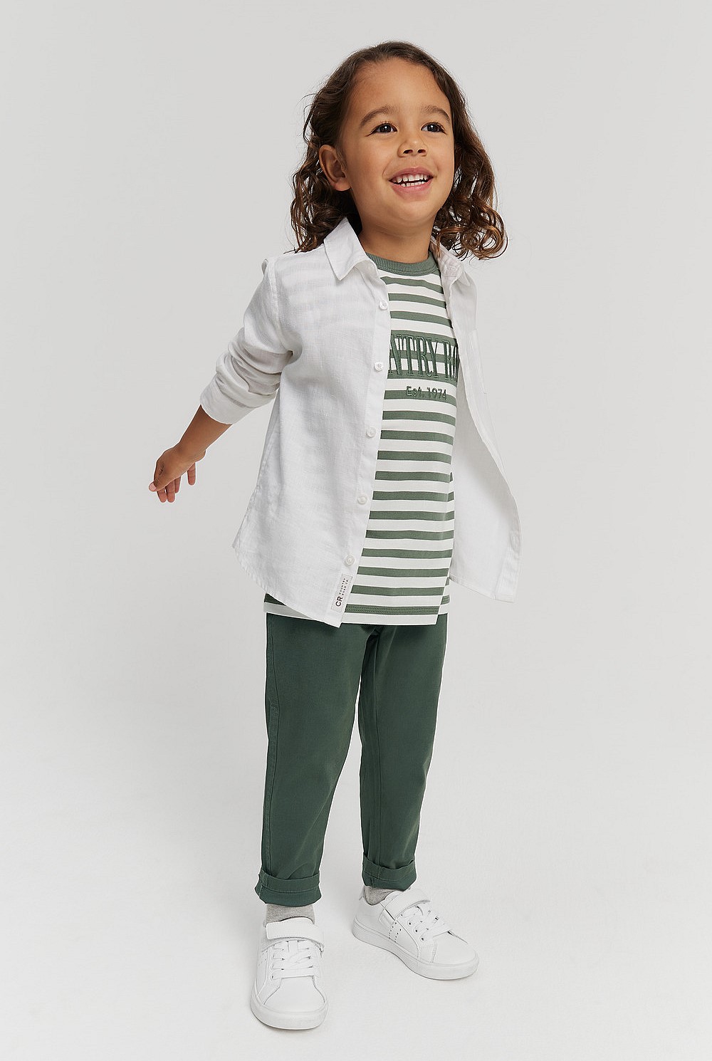 Khaki Green Chino - Pants | Outlet