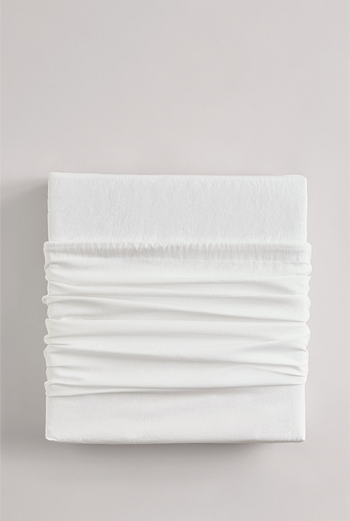 White Brae Australian Cotton Single Quilt Cover - Bedroom | Outlet