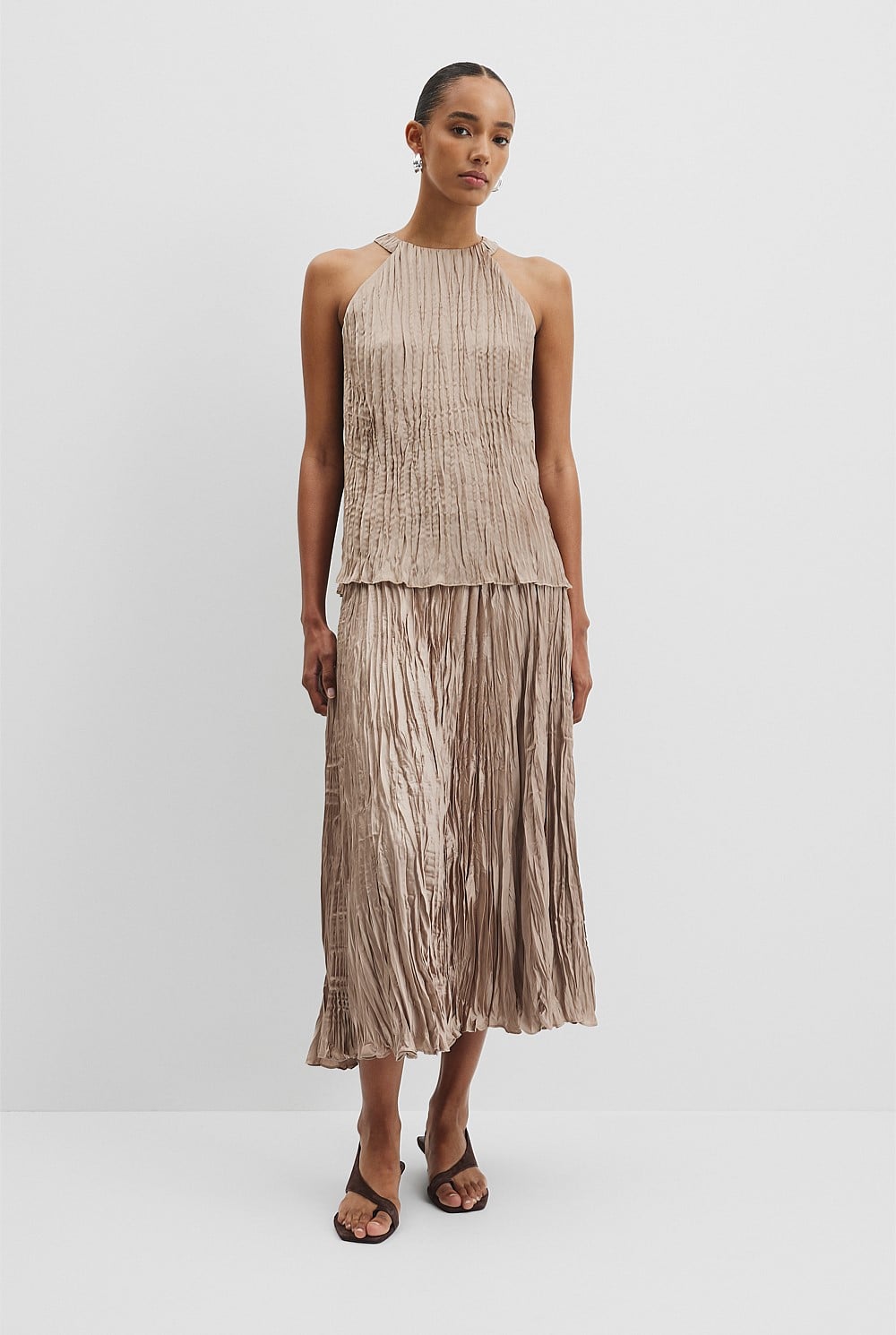 Tapioca A-Line Halter Top - Shirts | Outlet