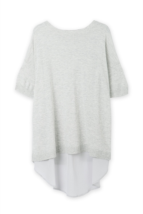 Silk Back Knit - Knitwear | Outlet