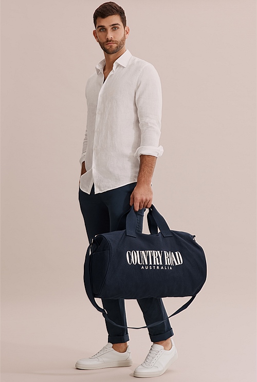 French Navy Verified Australian Cotton Slim Fit Stretch Chino - Chinos ...