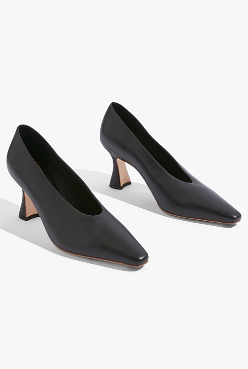 Black Davina Heel - Heels & Wedges | Outlet